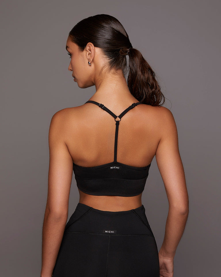 Shop the Odyssey Longline Bra | High-fashion Activewear Brand — MICHI